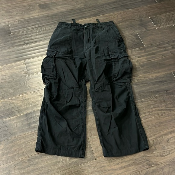 Polo Ralph Lauren | Pants | Polo Jeans Co Ralph Lauren Military Surplus Cargo Pants Black Mens ...